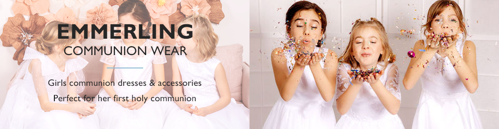 Emmerling Communion Dresses & Accessories | First Holy Communion Wear ...
