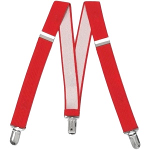 Boys Red Plain Formal Braces | Red Adjustable Braces | Red Kids Braces ...