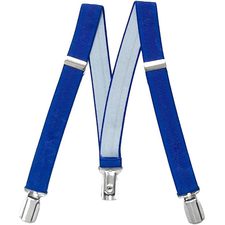 Boys Royal Blue Plain Formal Braces | Kids Royal Blue Braces ...